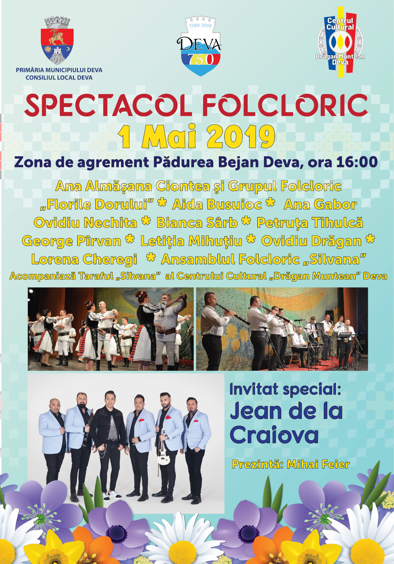 Spectacol folcloric 1 Mai 2019 - Centrul Cultural "Drăgan Muntean ...
